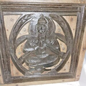Vintage Architectural Wooden Indian Cement/plaster Casting Mould Wall ...