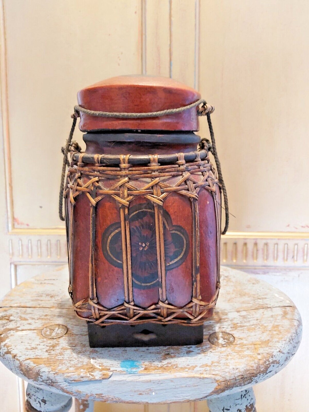 Vintage Chinese Rice Box/caddy/container - Etsy UK