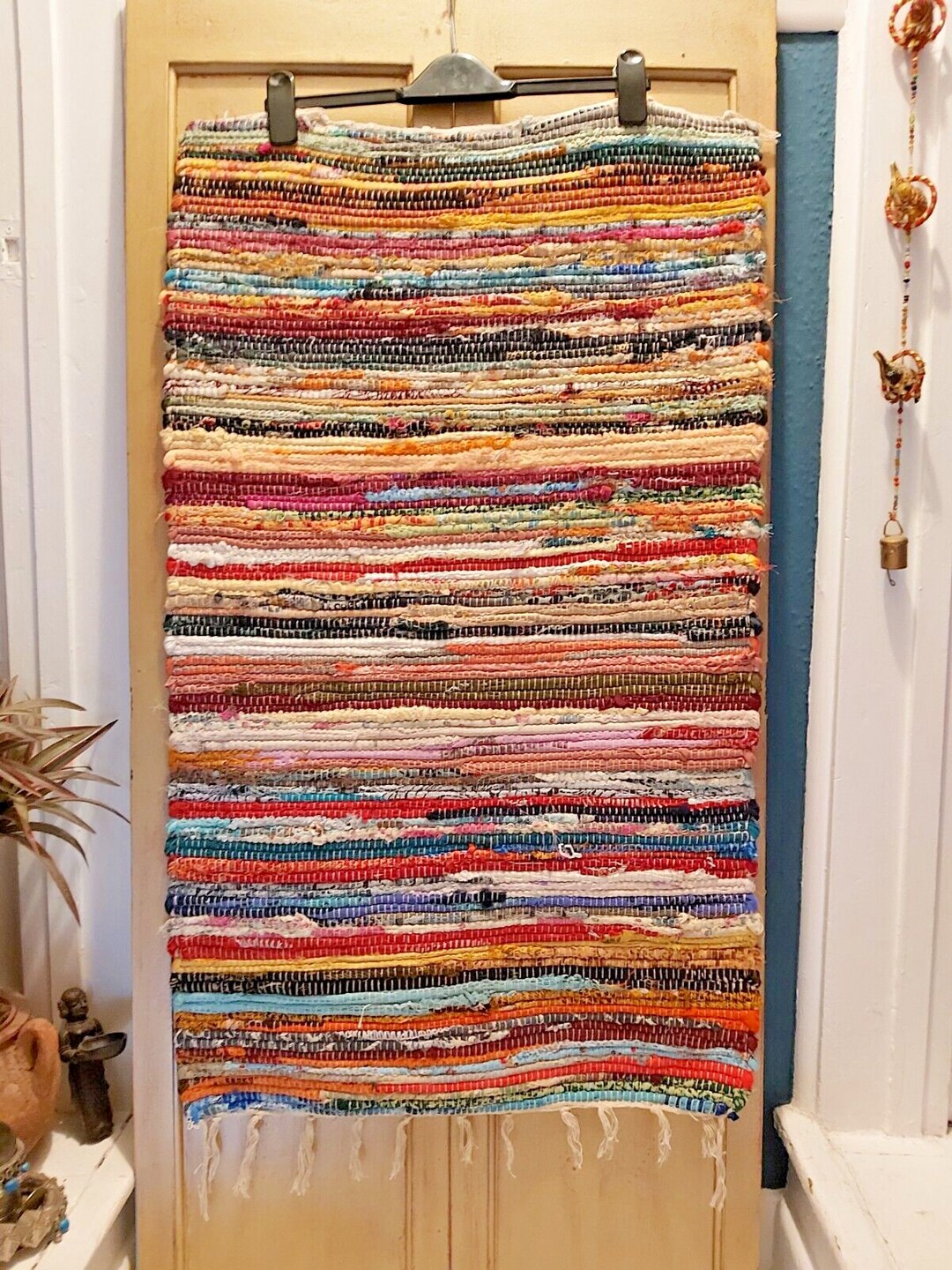 Heavy Duty Handmade Indian Dari Rug 56cm X 96cm - Etsy