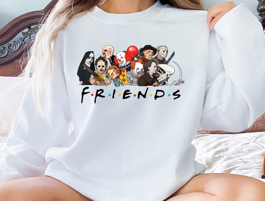 Friends Horror Characters Png Happy Halloween Gift Png - Etsy