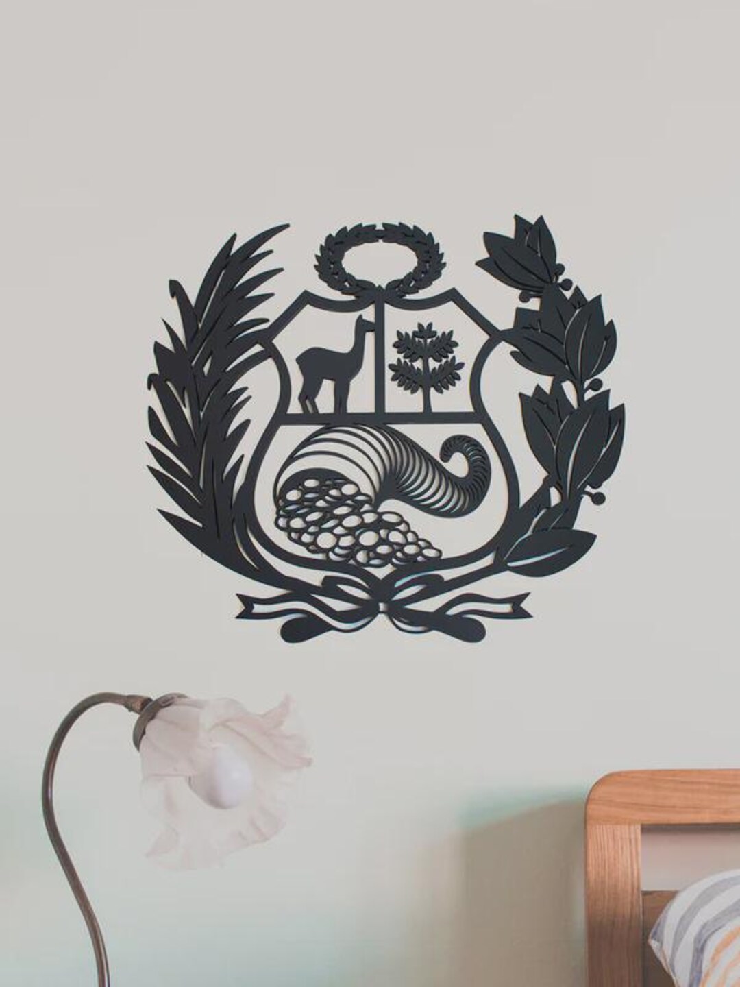 Peru Coat of Arms SVG, Peruvian Shield, Laser Cut File - Etsy