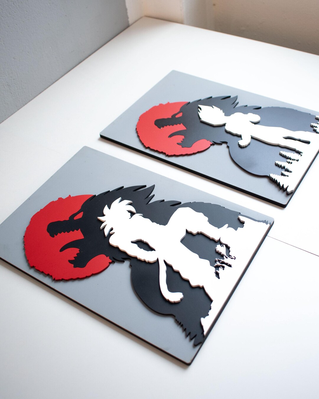 Vector Editable SVG, AI, Pdf, Eps Guerreros Z SSJ4 Goku Y Vegeta - Etsy ...