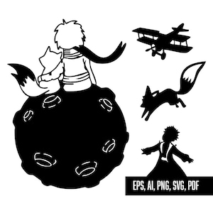 Vector El Principito Svg, EPS, PNG, AI, Mdf - Etsy