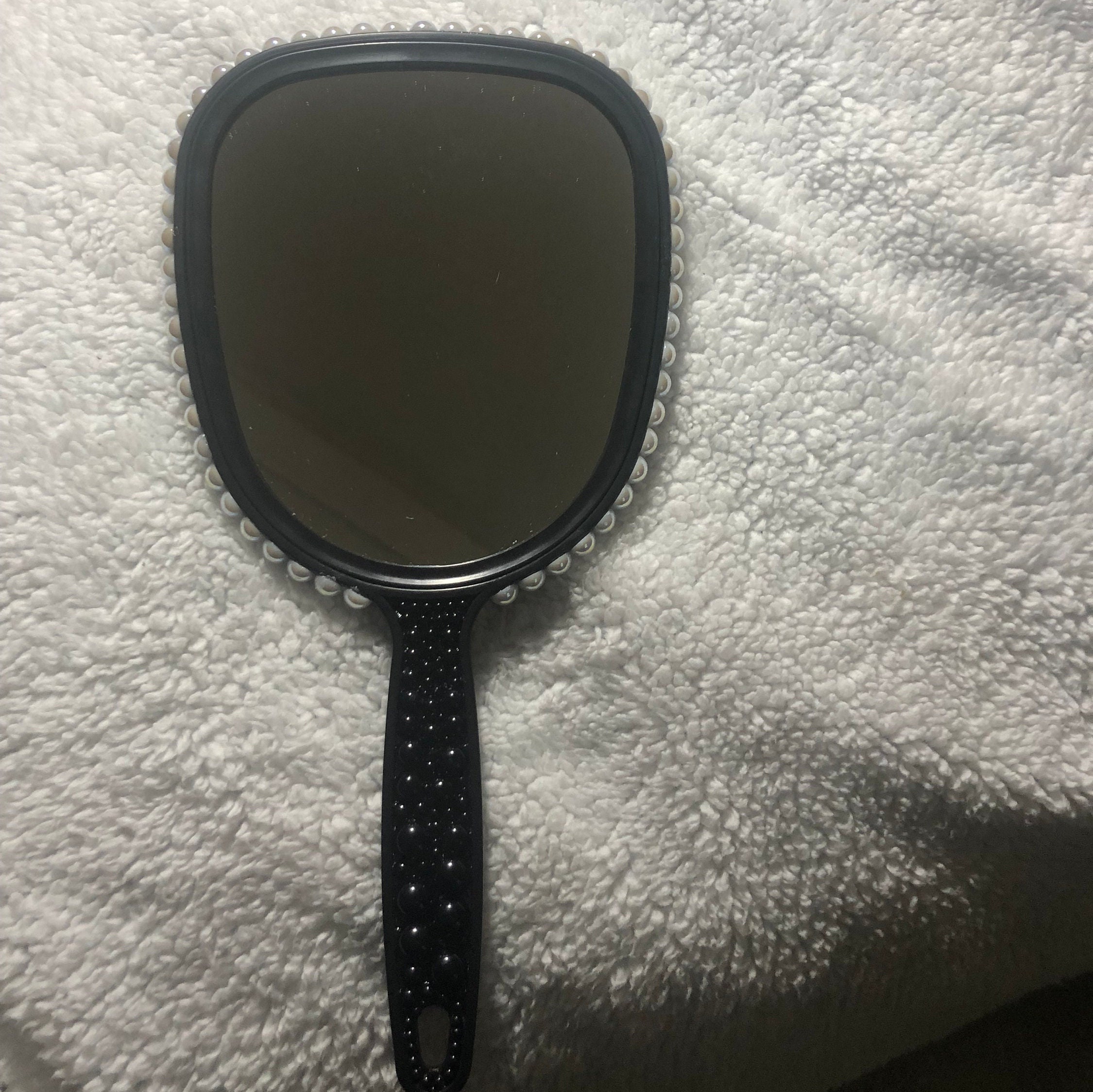 Bedazzled Hand Mirror - Etsy