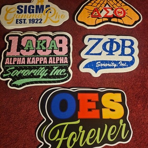 Divine 9 Greek & Organizational Props - Etsy