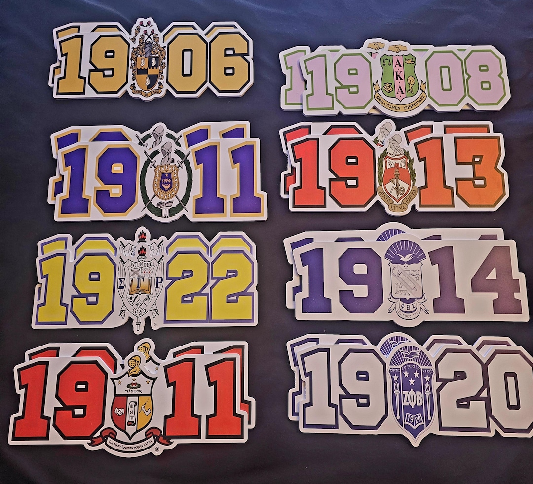 Divine 9 Greek & Organizational Props - Etsy