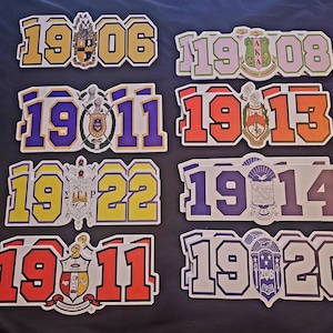 Divine 9 Greek & Organizational Props - Etsy