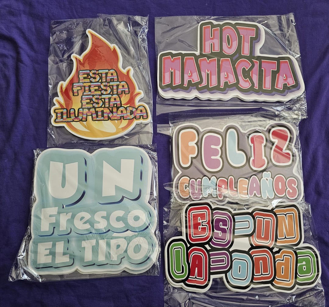 LATIN/SPANISH PROPS - Etsy