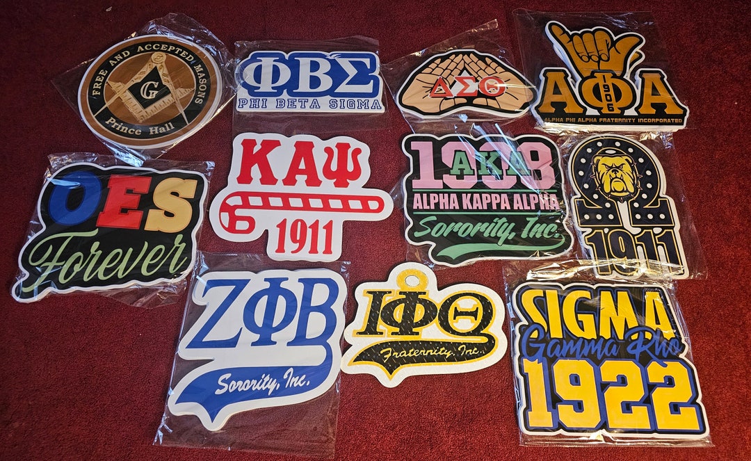Divine 9 Greek & Organizational Props - Etsy