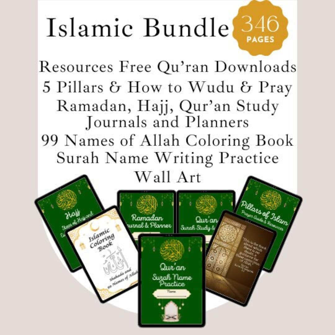 Islam Tracker Salat, Juz, Ramadan/eid Planner, Quran Study, Tafsir ...