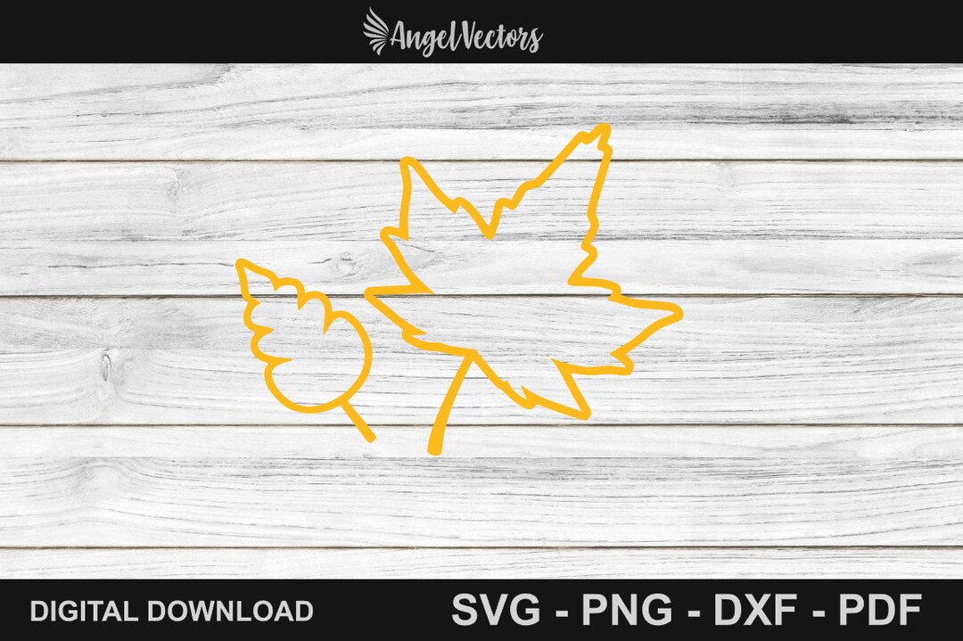 Leaf Svg, Leaves Svg, Nature Tree Cut File, Leaf Vector Cut File, DXF ...