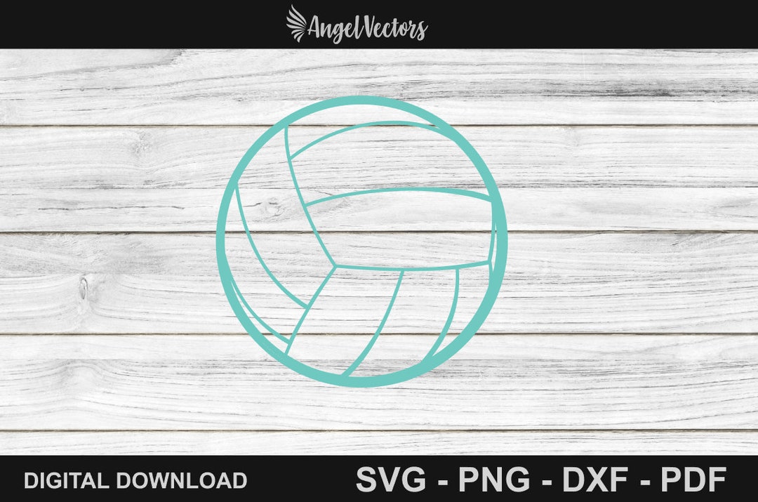 Volleyball Svg, Sports Svg, Sport Vector, Ball Digital File, Clip Art ...
