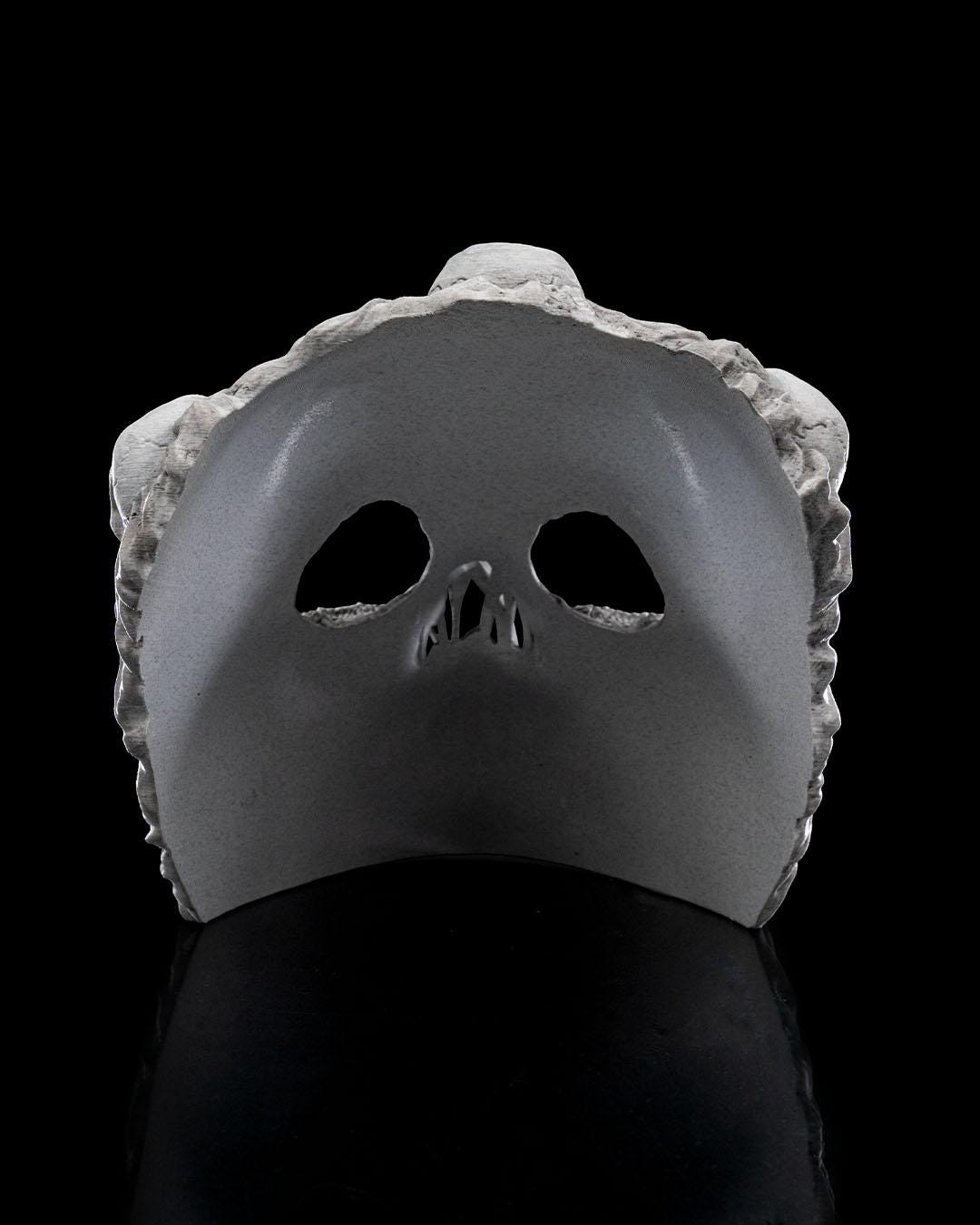 Embrace the Ghoulish! 3D Printed "ghoul Face" Mask - A Symphony of ...