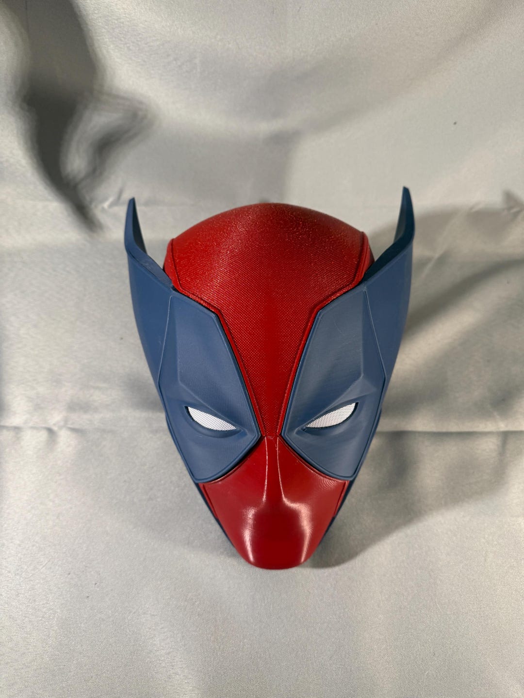 Maximum SNIKT! 3D Printed Deadpool/wolverine Mashup Mask With Magnetic ...