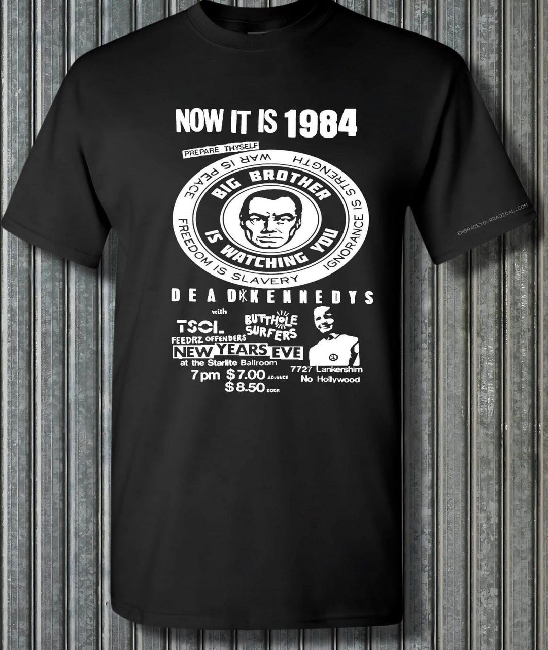 Punk Show #8 T-shirt: Concert Flyer Design - Etsy