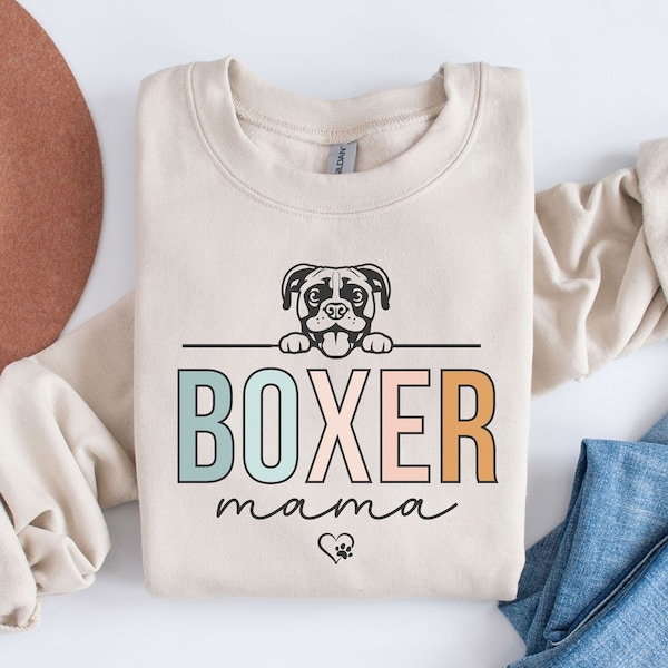 Boxer Mom - Etsy