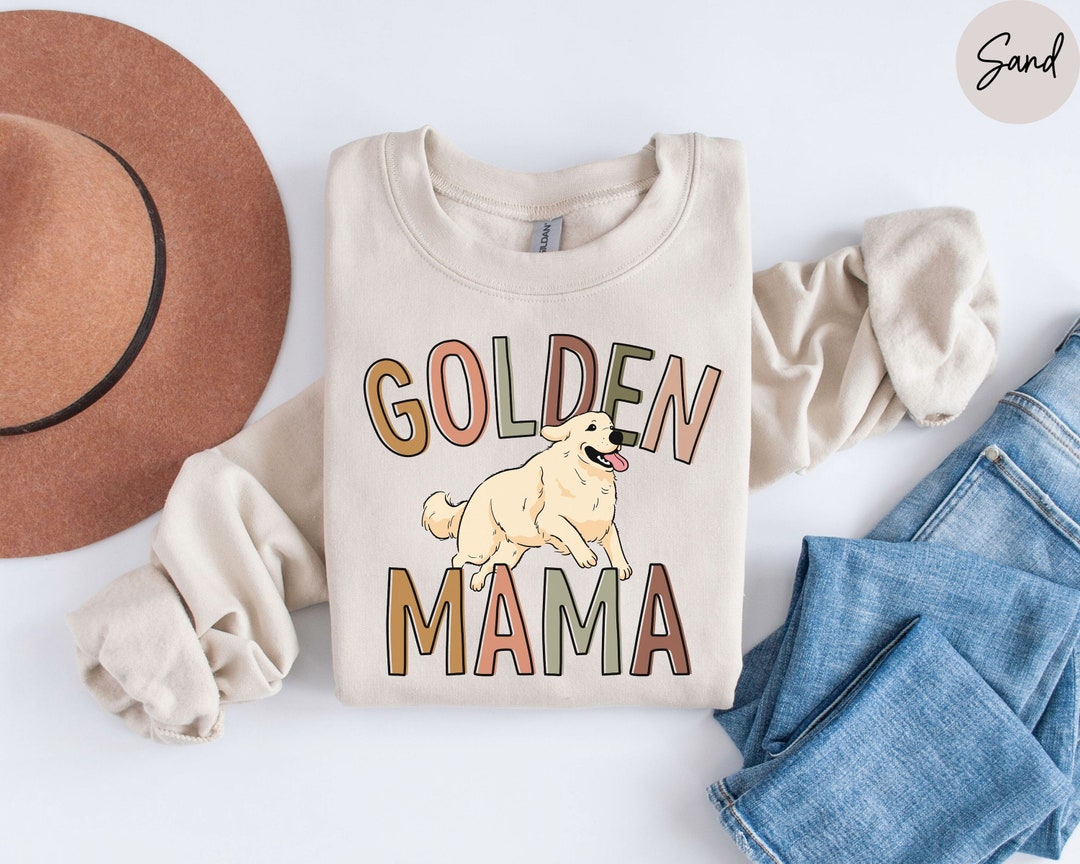 Golden Mom Sweatshirt, Golden Mom Shirt, Dog Mom Sweatshirt Gift for ...