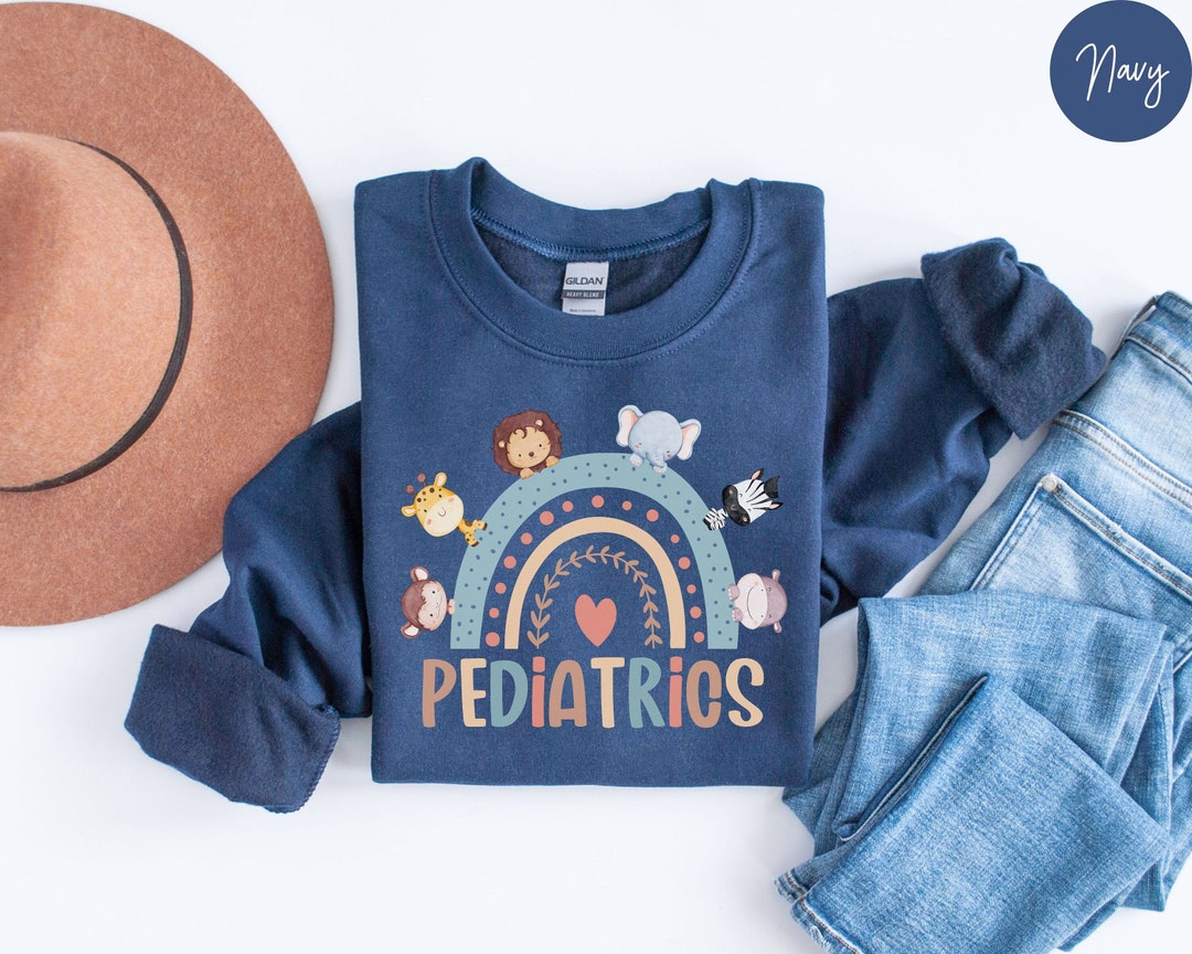 Pediatrics Sweatshirt Pediatrics Dinosaurs Shirt, Peds Nurse Sweatshirt ...