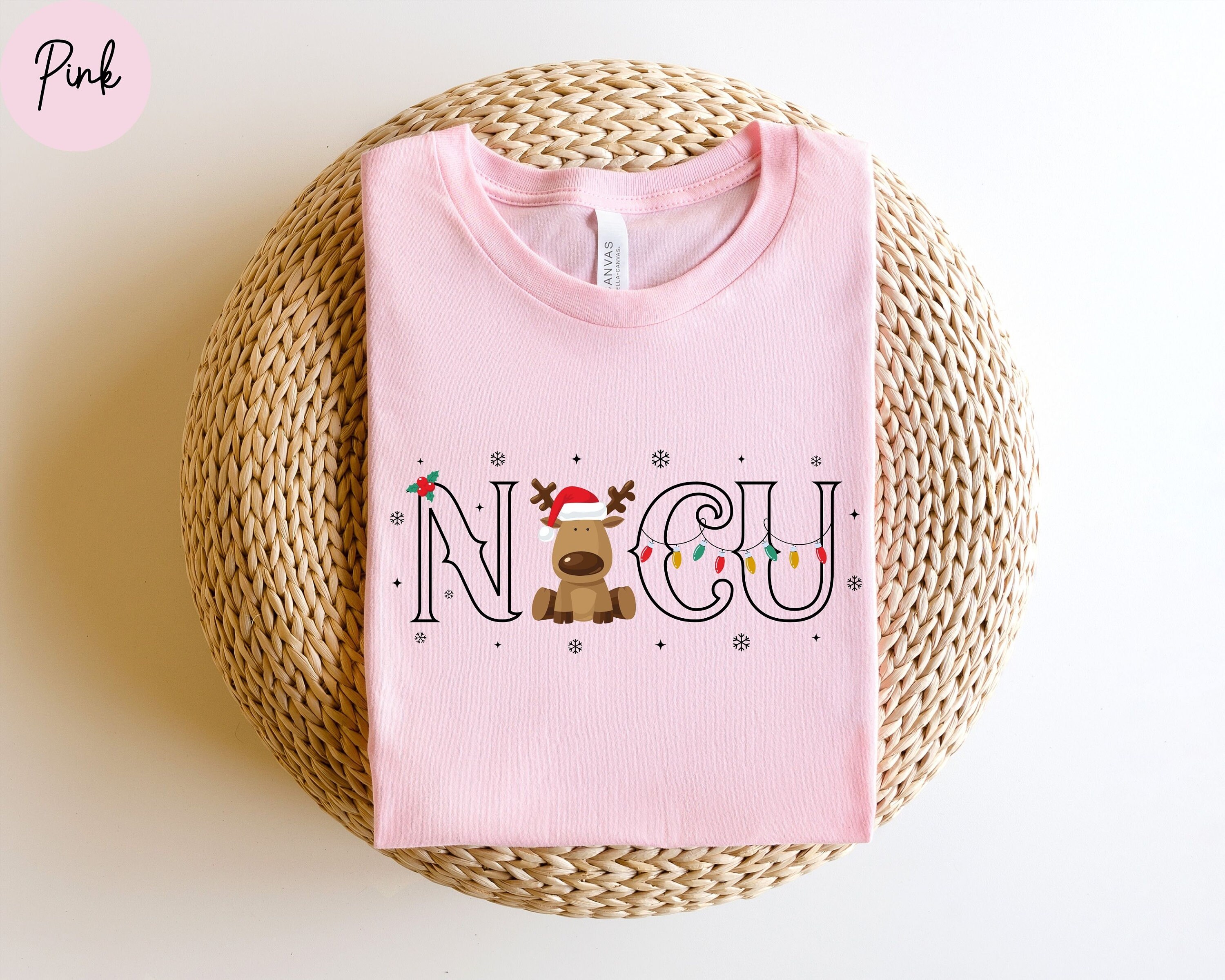 NICU Nurse Shirt Christmas NICU Nurse Christmas T-shirt NICU Nurse Xmas ...