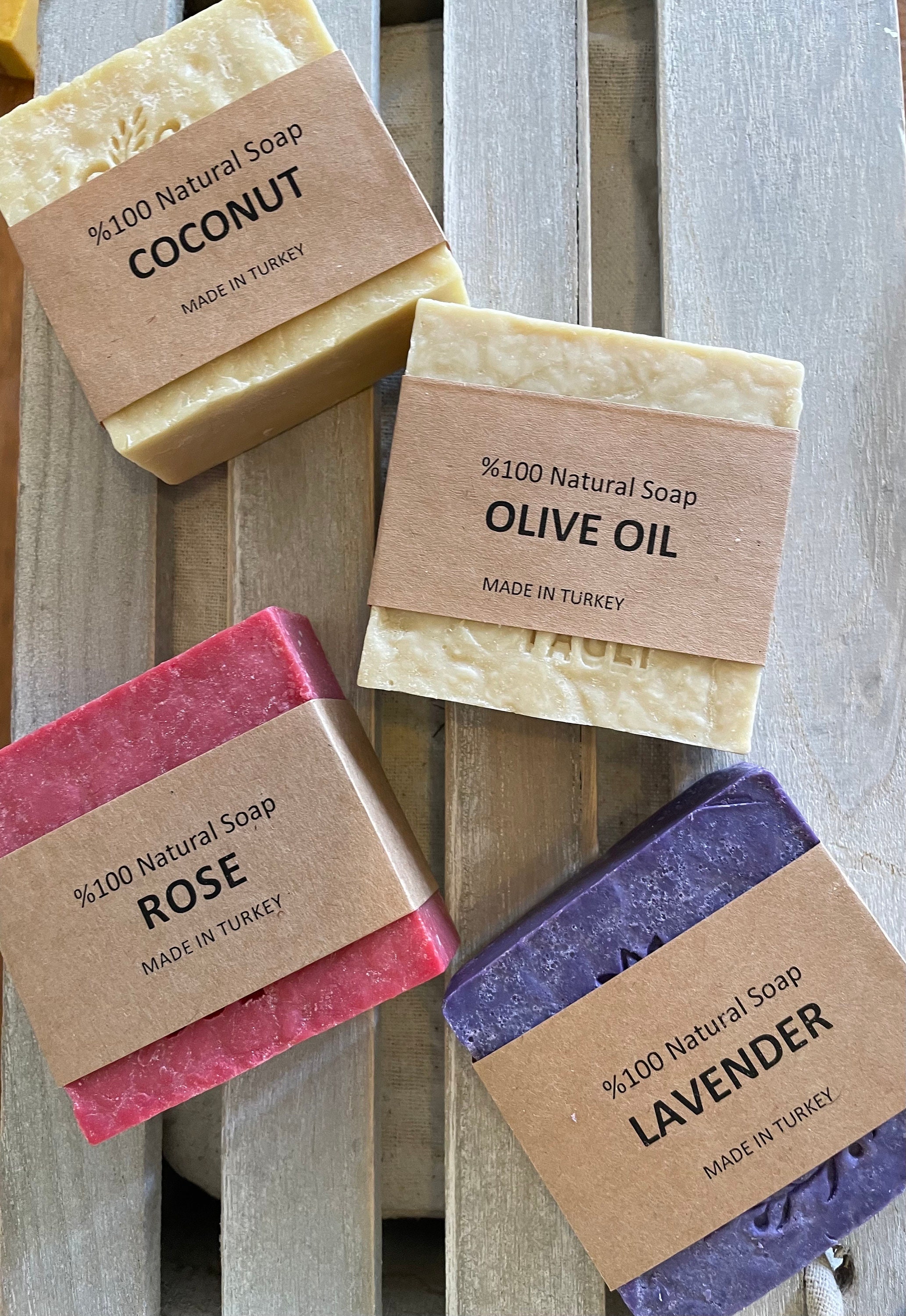 Handmade Vegan Soap for Sensitive Skin 100% Natural 120gr, Eco Friendly ...
