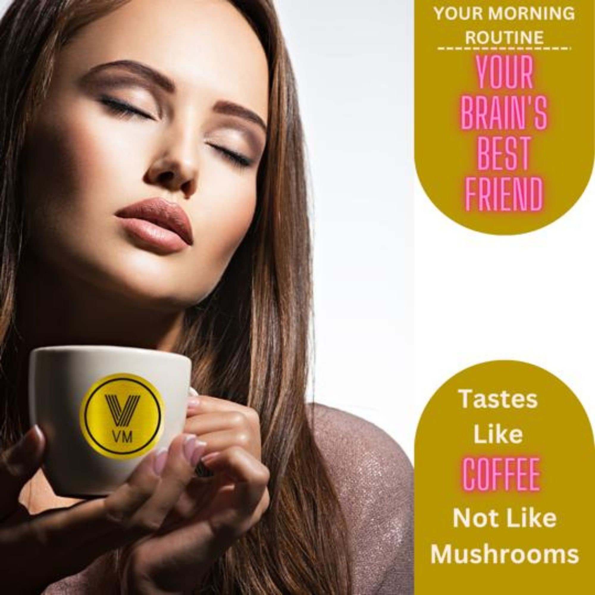 VM Energizing Ganoderma Coffee.reishi With Ginseng & Carbo Mix- Instant ...