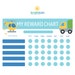 Reward Chart for Kids, Kids Reward Chart, Kids Rewards, Reward Chart ...