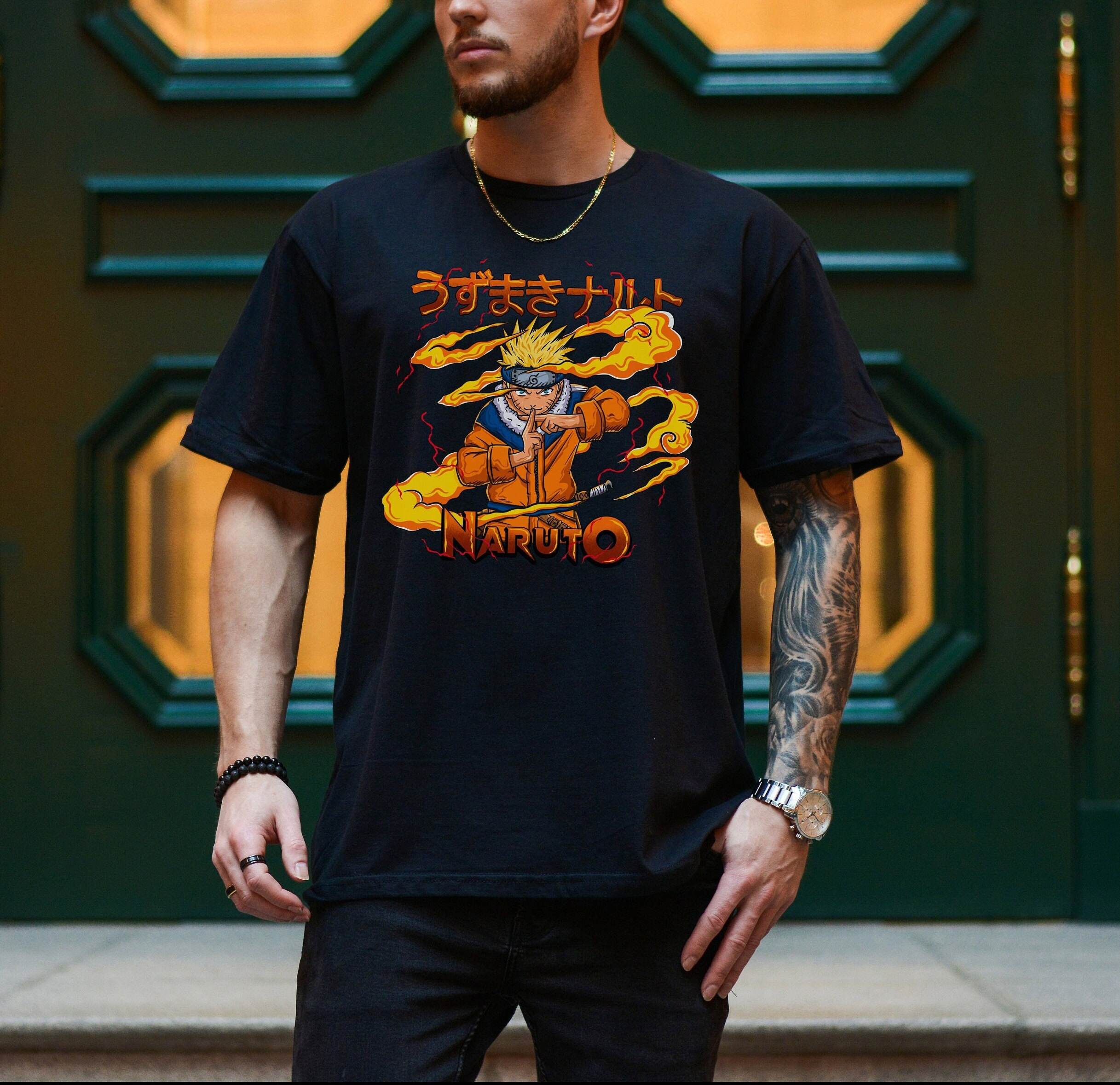 Naruto Graphic Classic Naruto Anime Retro Anime Short - Etsy