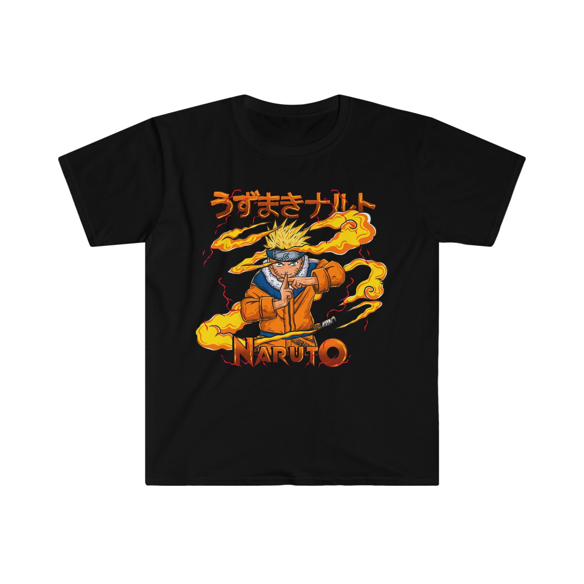 Naruto Graphic Classic Naruto Anime Retro Anime Short - Etsy