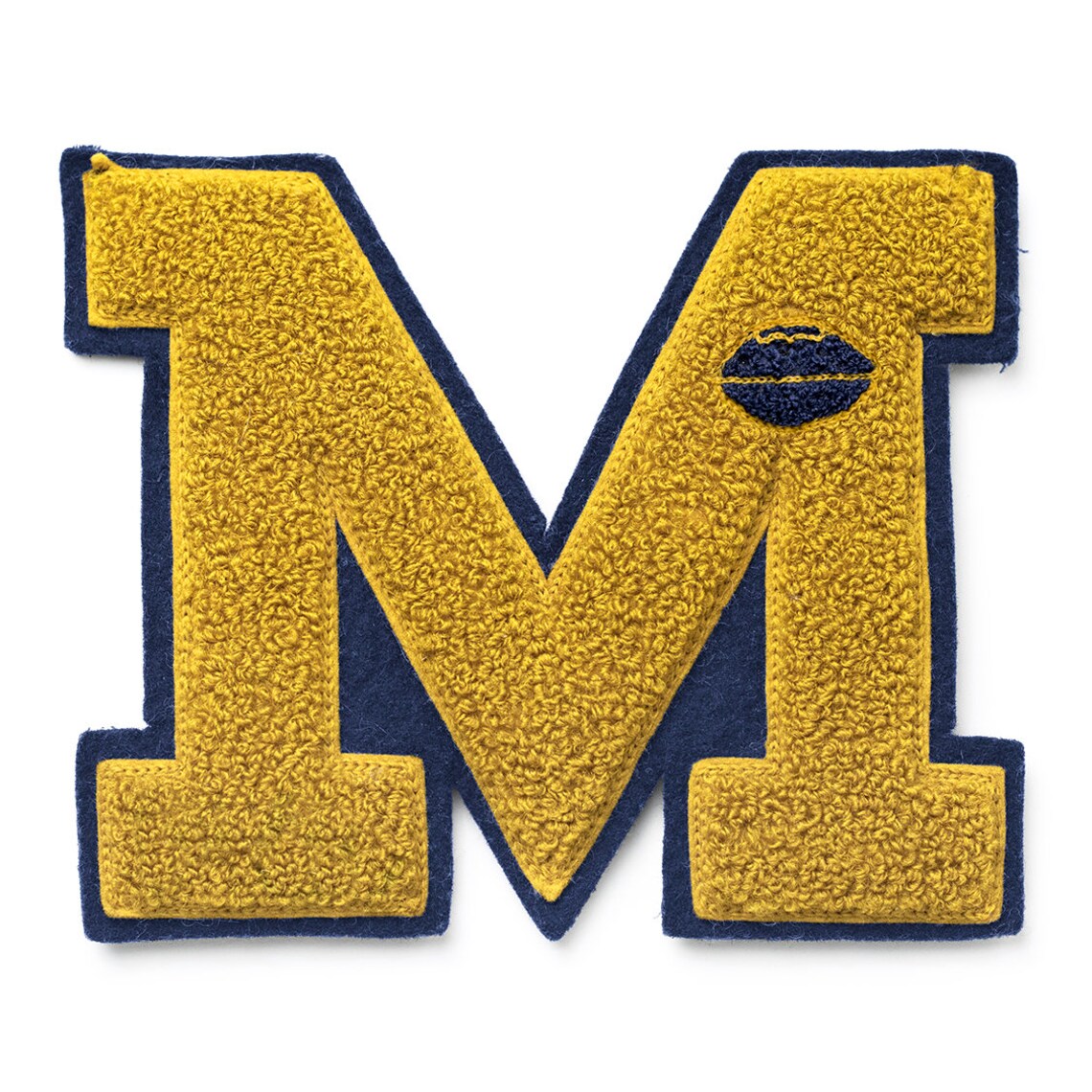 Michigan University Wolverines College Letterman Letter Giclee Fine Art ...