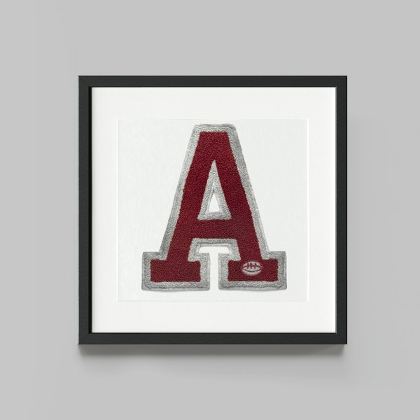 Alabama Crimson Tide Wall Art - Etsy