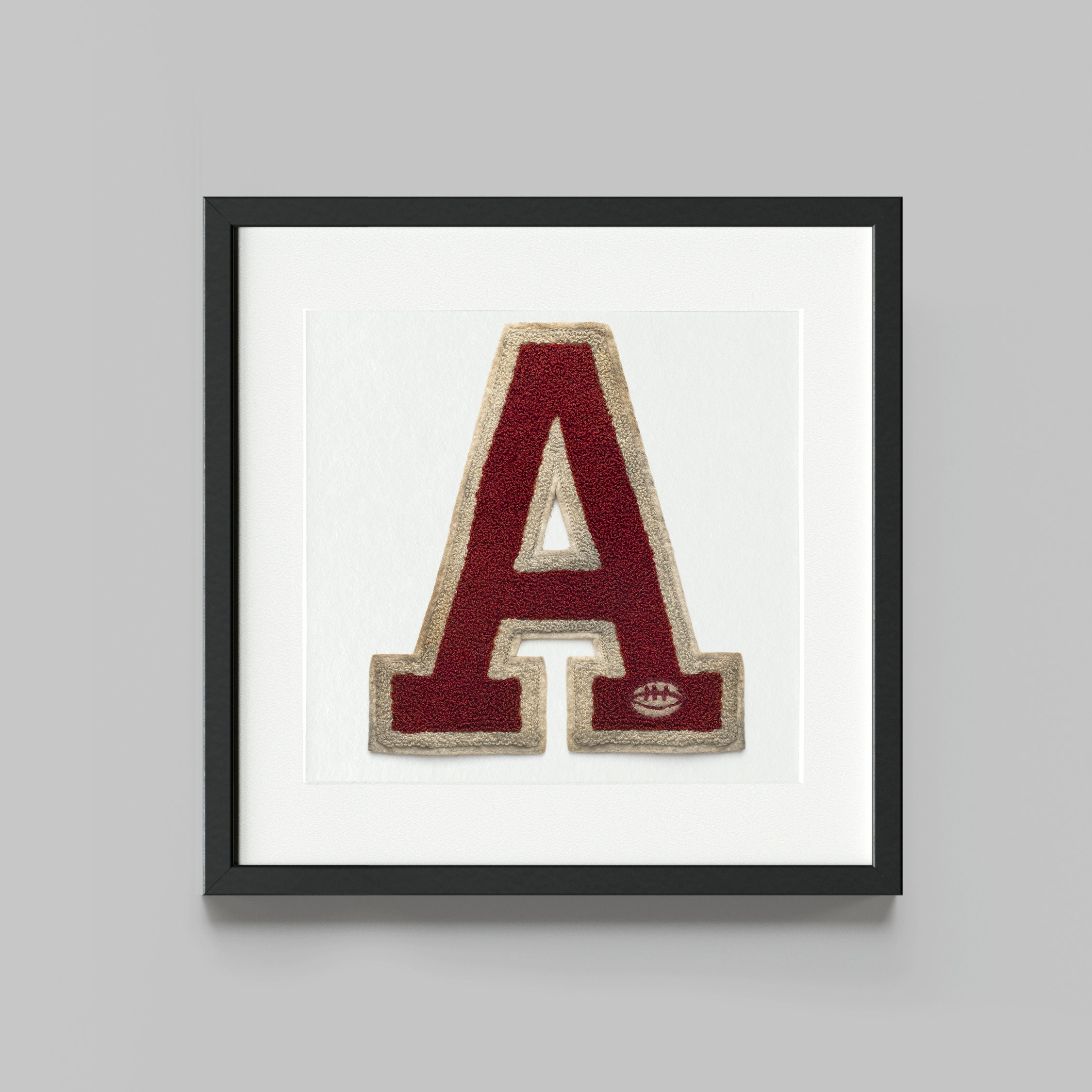 Arkansas Razorback College Letterman Letter Giclee Fine Art Home Decor ...
