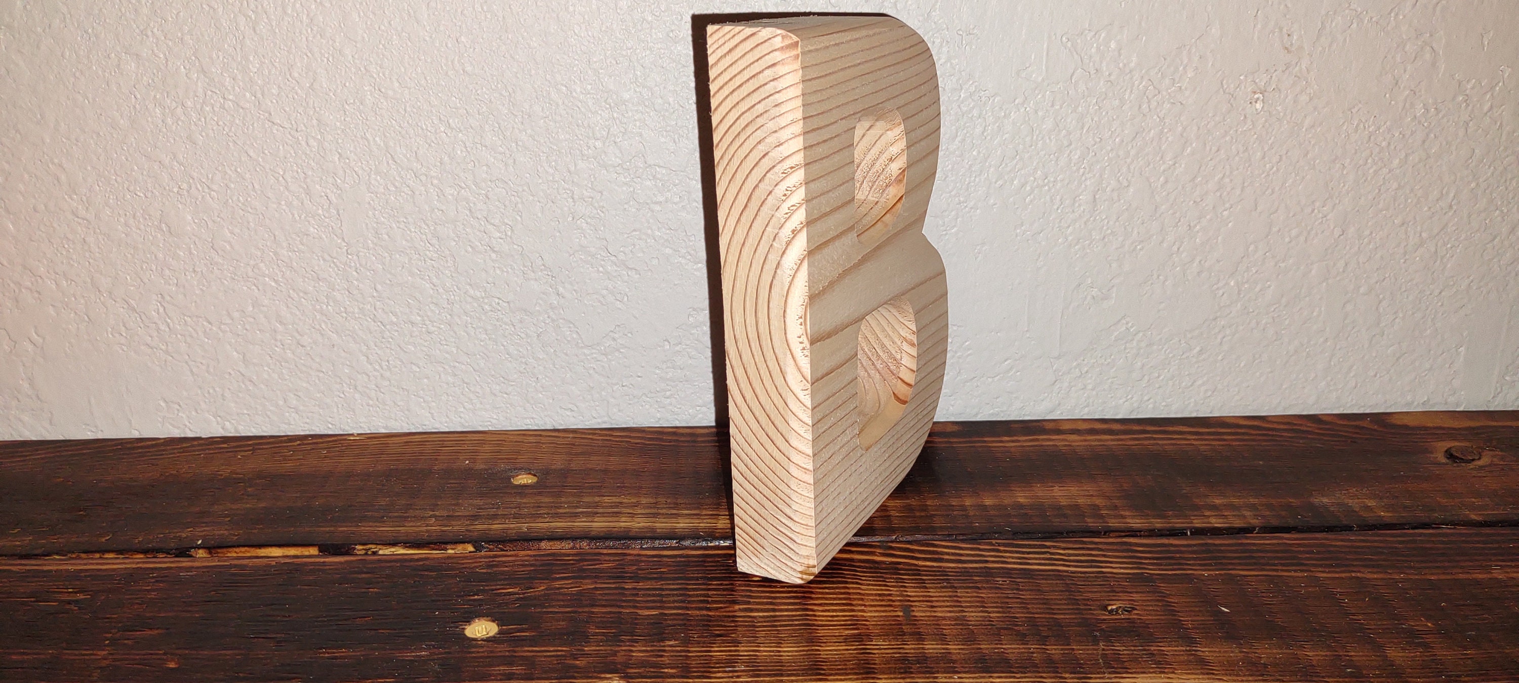 12 Inch Wooden Alphabet Letters and Numbers (stand Alone) - Etsy