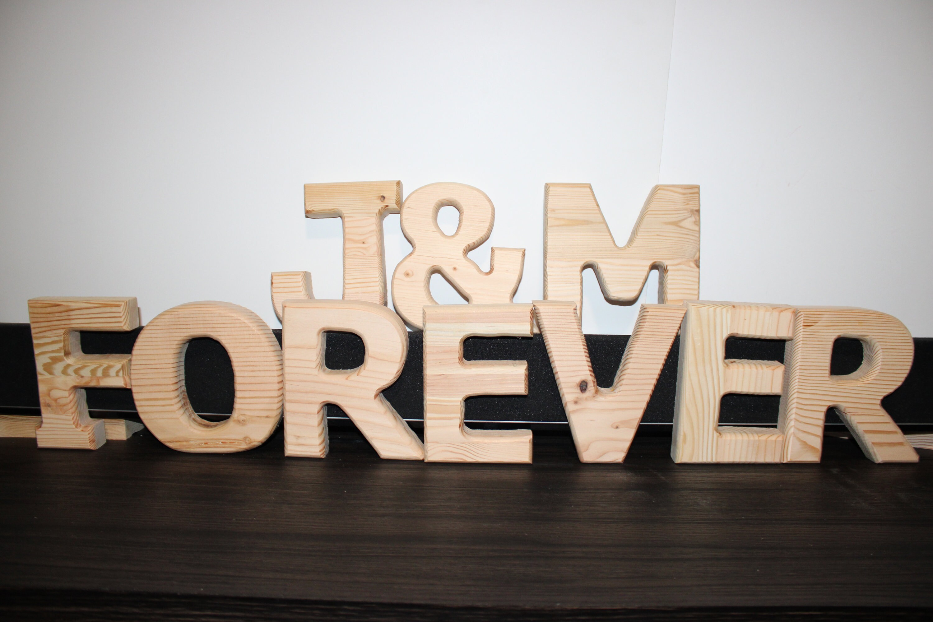 6 Inch Wooden Alphabet Letters and Numbers (stand-alone) - Etsy