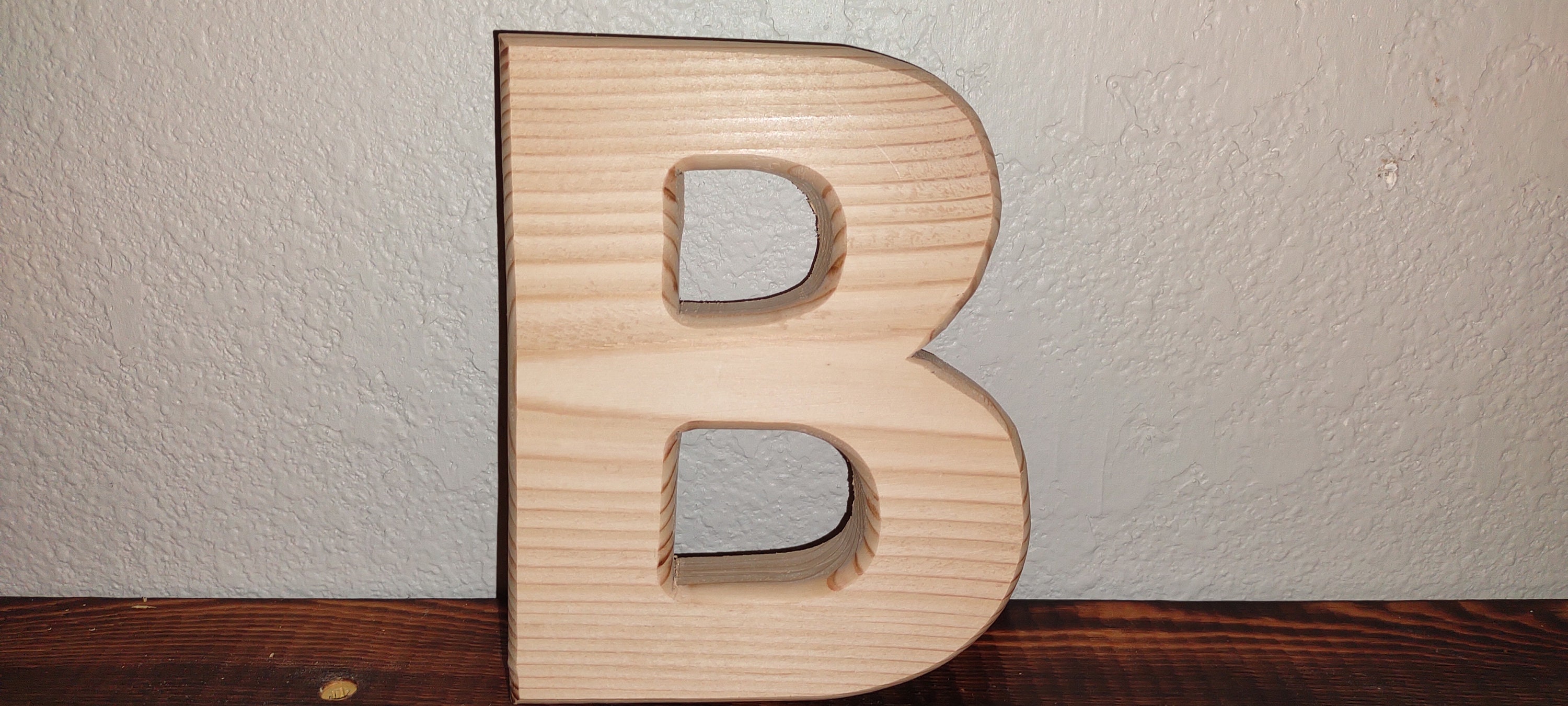 9 Inch Wooden Alphabet Letters - Etsy