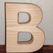 6 Inch Wooden Alphabet Letters and Numbers (stand-alone) - Etsy