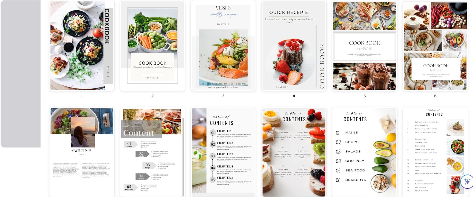 Cook Book Template Microsoft Word Doc, Canva and Mac Pages Formats - Etsy