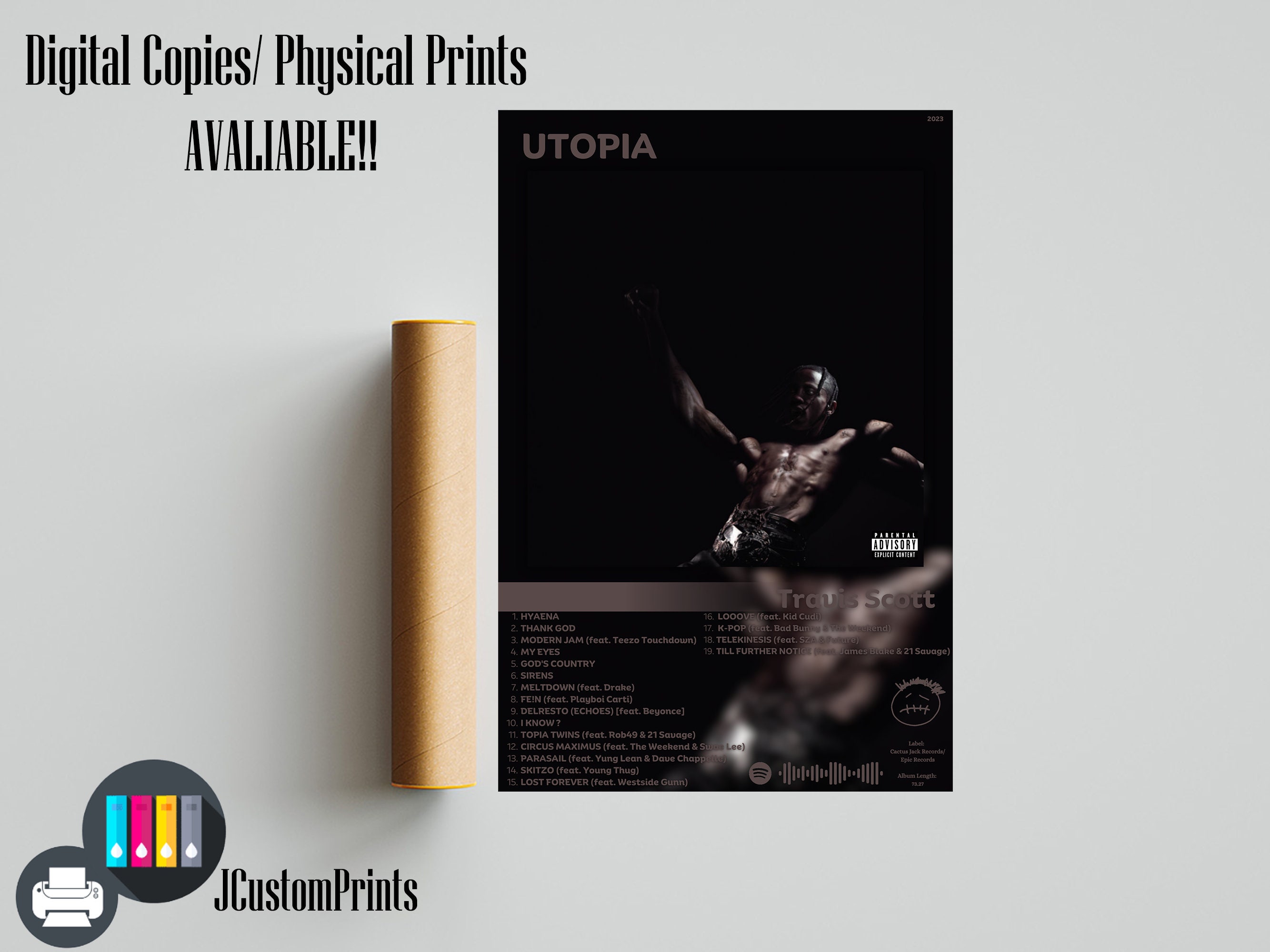 Music Poster Album Posters Custom Album Cover Poster Album Cover Poster ...