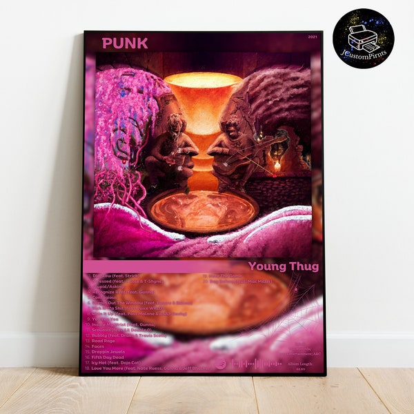 Young Thug Album Cover Poster - Etsy