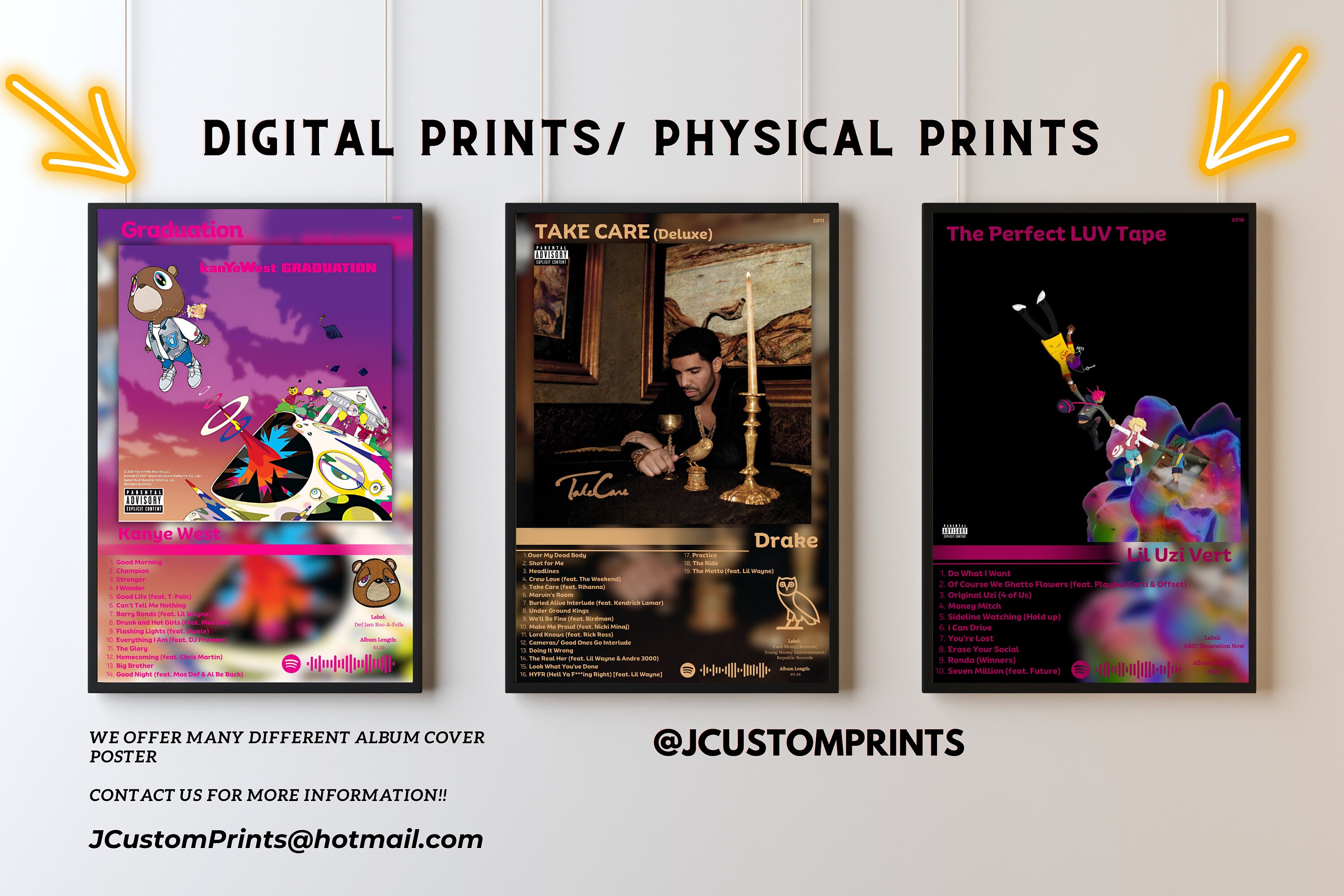 Music Poster Album Posters Custom Album Cover Poster Album Cover Poster ...