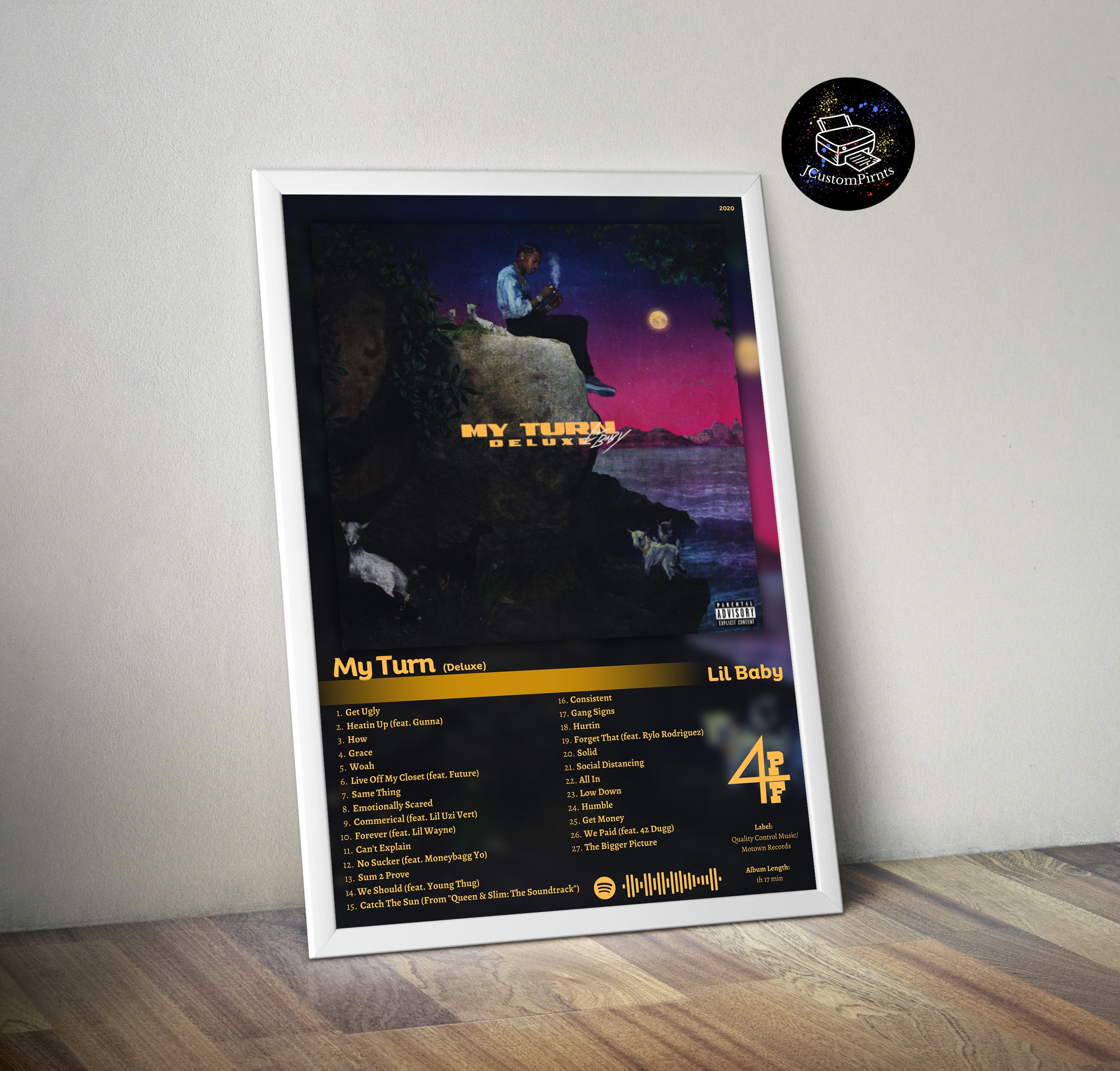 Music Poster Album Posters Custom Album Cover Poster Album Cover Poster ...