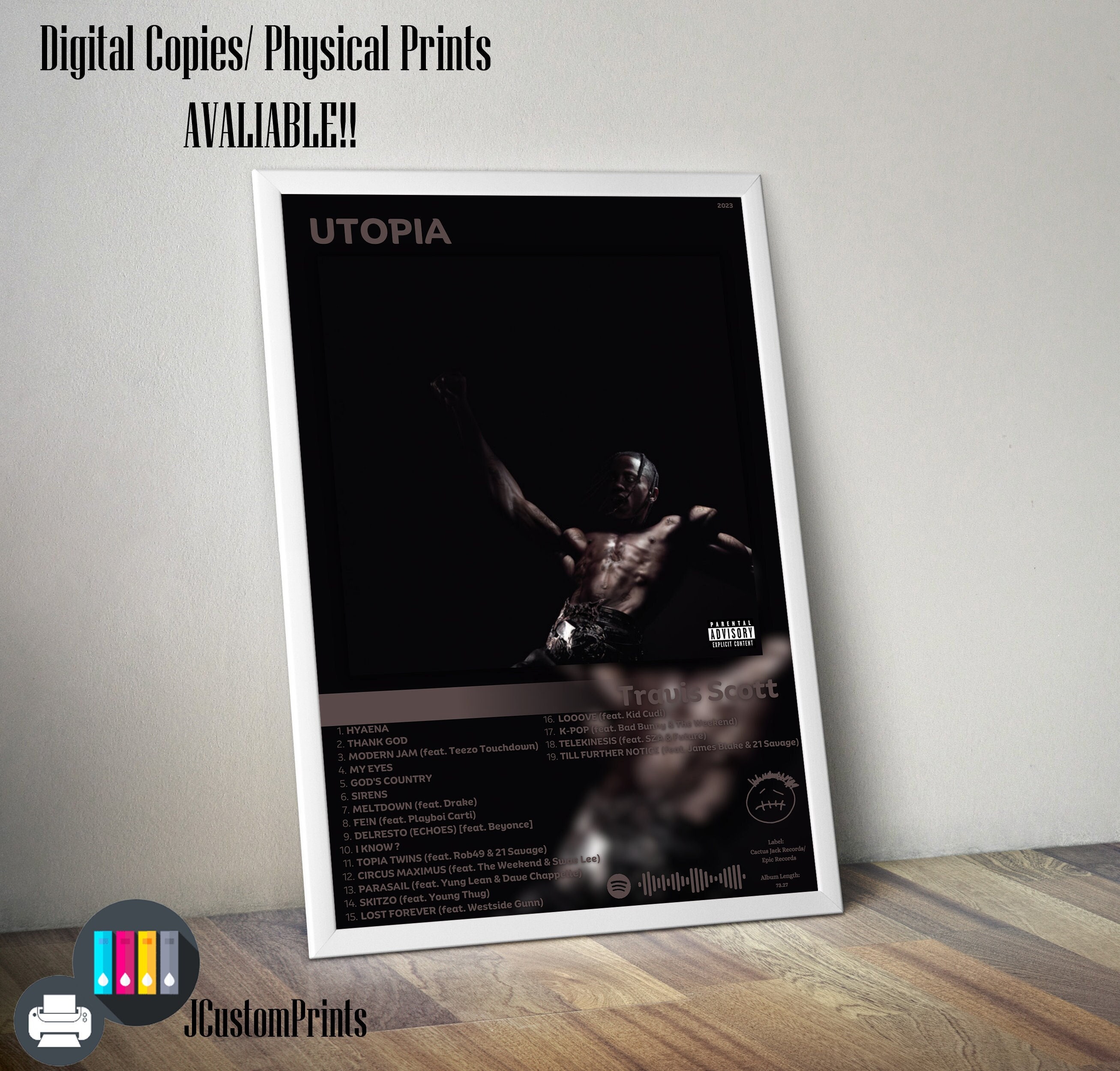 Music Poster Album Posters Custom Album Cover Poster Album Cover Poster ...