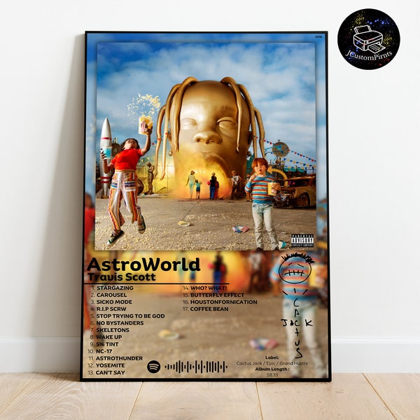 Album Cover Posters Astroworld - Etsy