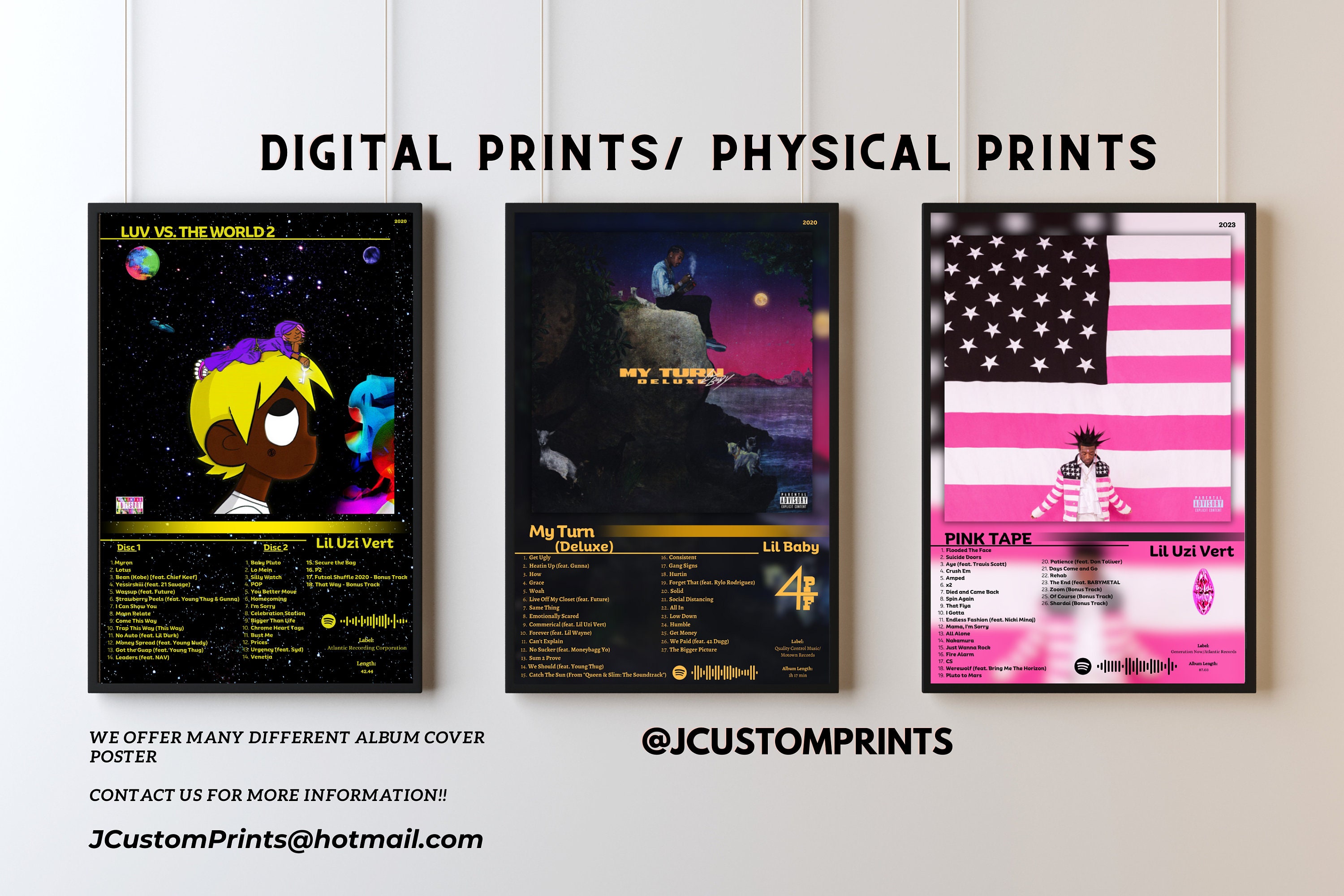 Music Poster Album Posters Custom Album Cover Poster Album Cover Poster ...