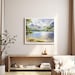 Lake Windermere Watercolor Painting Lake District Landscape Art Print ...
