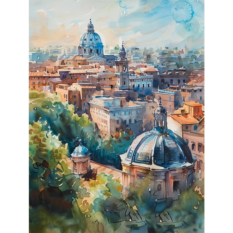 Rome Water Landscape - Etsy