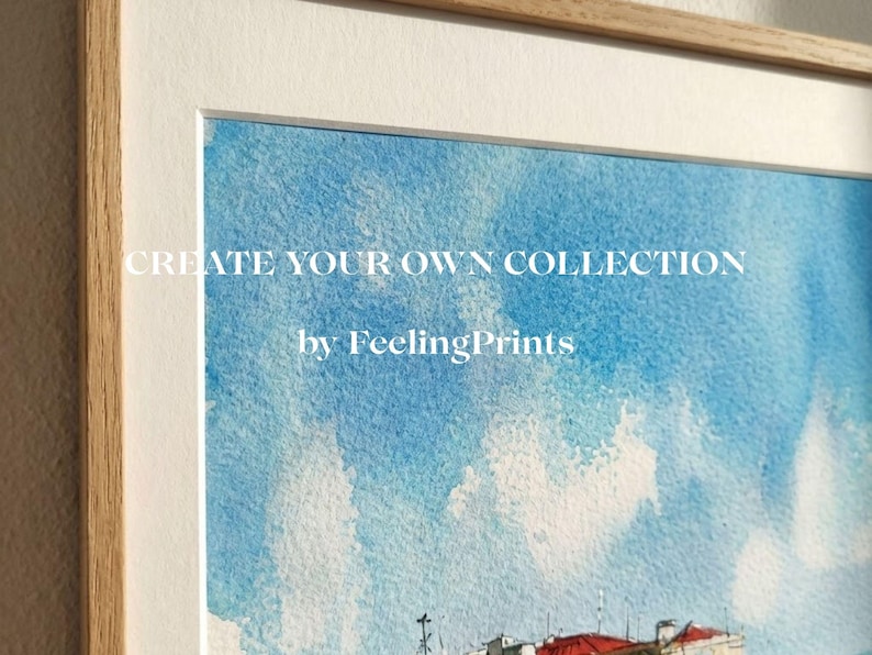 Cape Cod Beach Dunes Watercolor Print Coastal New England Seaside ...