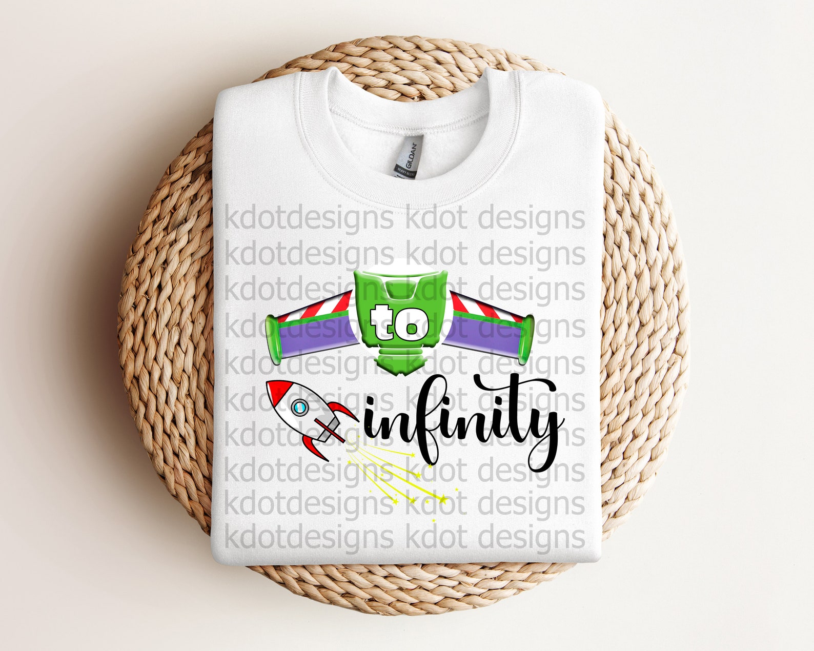 To Infinity and Beyond Shirt PNG PDF SVG Instant Digital Download ...