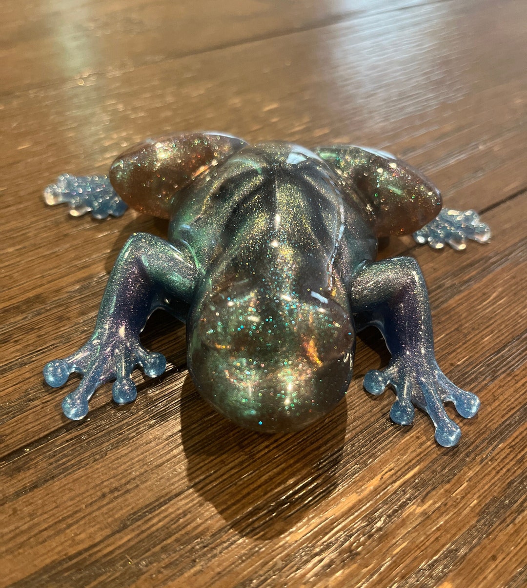 Resin Frog - Etsy