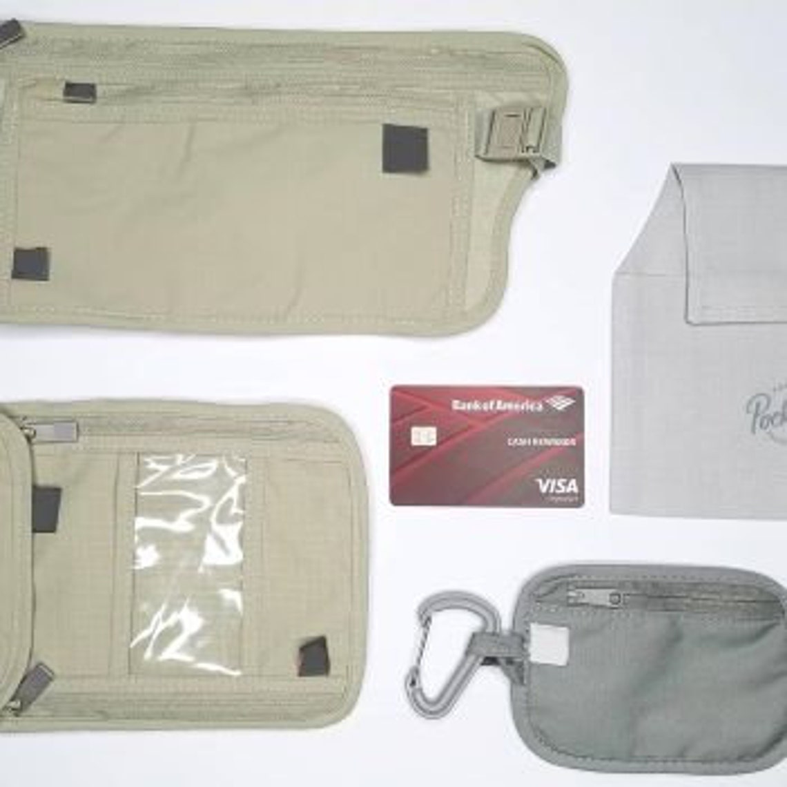 Pocklette: Small Pocket Worn Under Your Clothes looped Around Your Bras ...