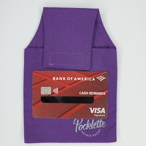 Pocklette: Under Clothing Travel Pocket for Bra or Belt - 16 Colors ...